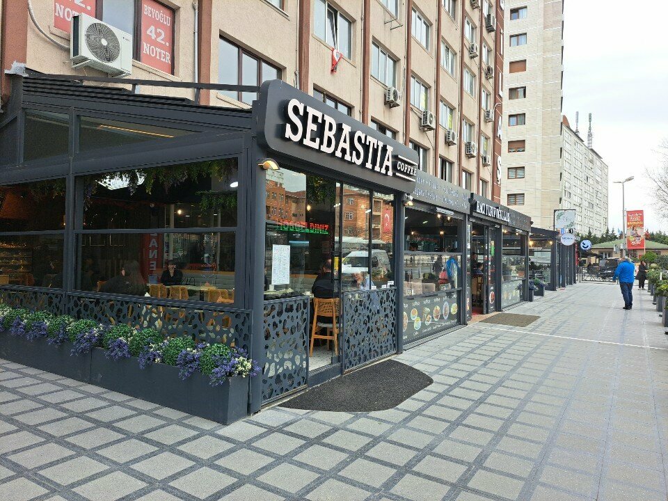 Kahve dükkanları Sebastia Coffee, İstanbul, foto