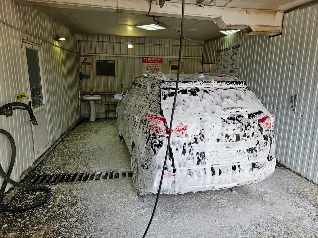 Oto yıkama Автомойка, Altay Cumhuriyeti, foto