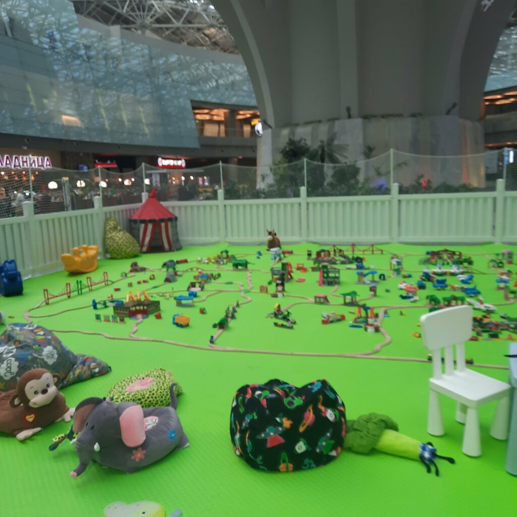 Oyun odası Miniland, Moskova, foto