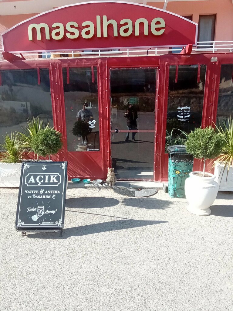 Kahve dükkanı Masalhane, Ankara, foto