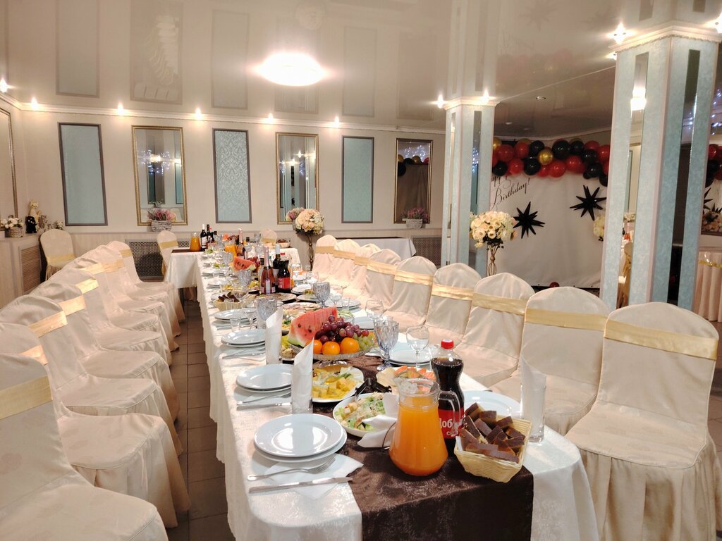 Düğün, toplantı salonu Близнецы, Riazanskaya oblastı, foto