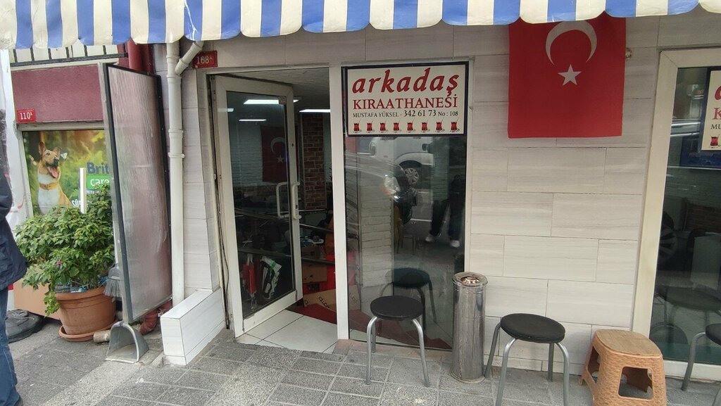 Çay mağazaları Arkadaş Kıraathanesi, İstanbul, foto