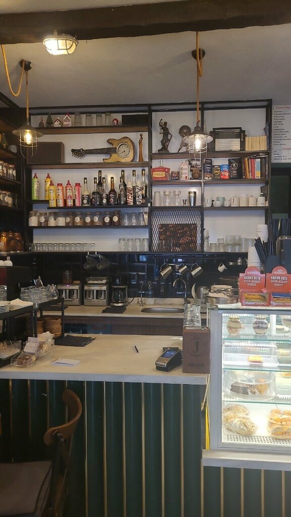 Kahve dükkanı Janecoffeeshop, İstanbul, foto