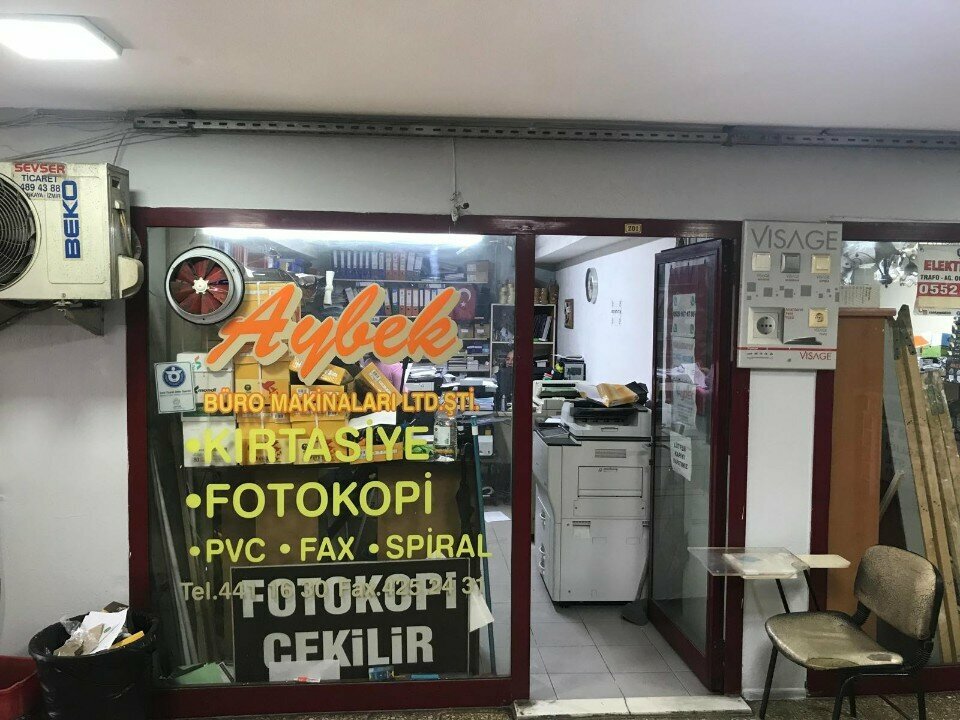 Kırtasiyeler Aybek Kırtasiye, İzmir, foto