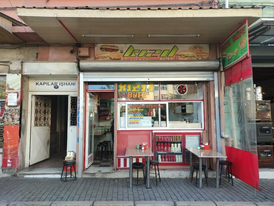 Fast food Kızıl Büfe, İzmir, foto