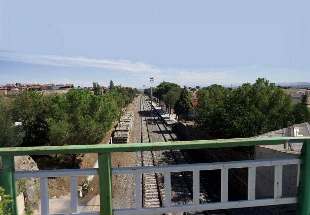 Tren istasyonu Türkiye Cumhuriyeti Devlet Demiryolları, Eşme, foto