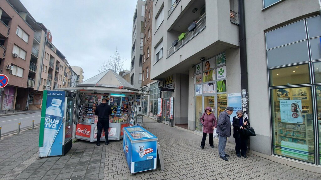 Gazete bayi Moj kiosk, Novi Sad, foto