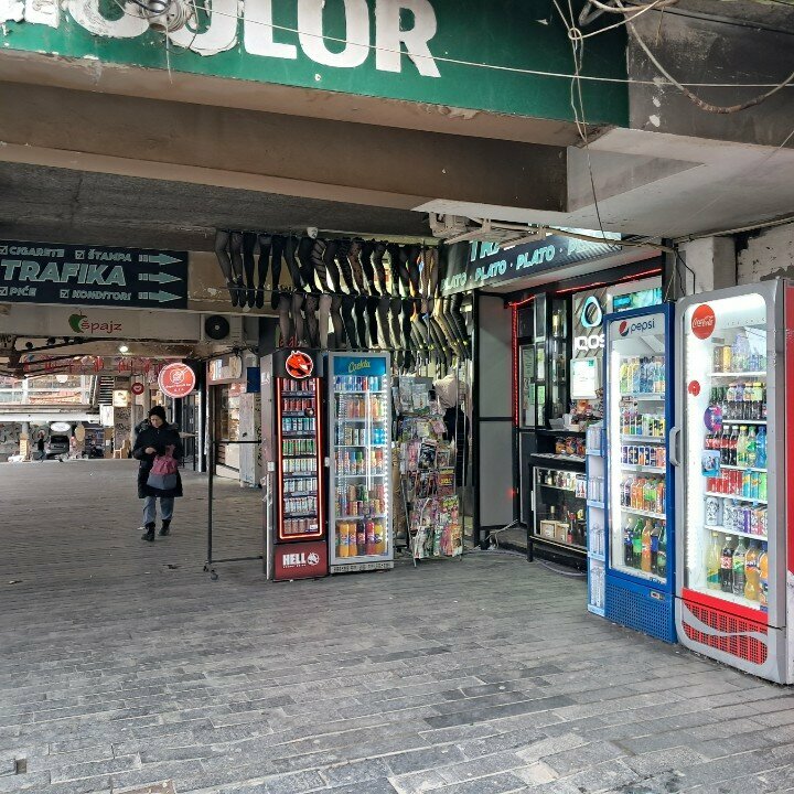 Market Trafika Plato, Belgrad, foto