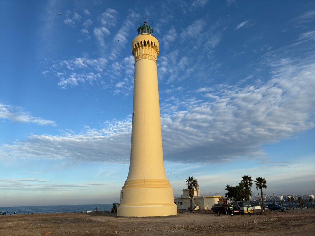 Turistik yerler Phare d'El Hank, Kazablanka, foto