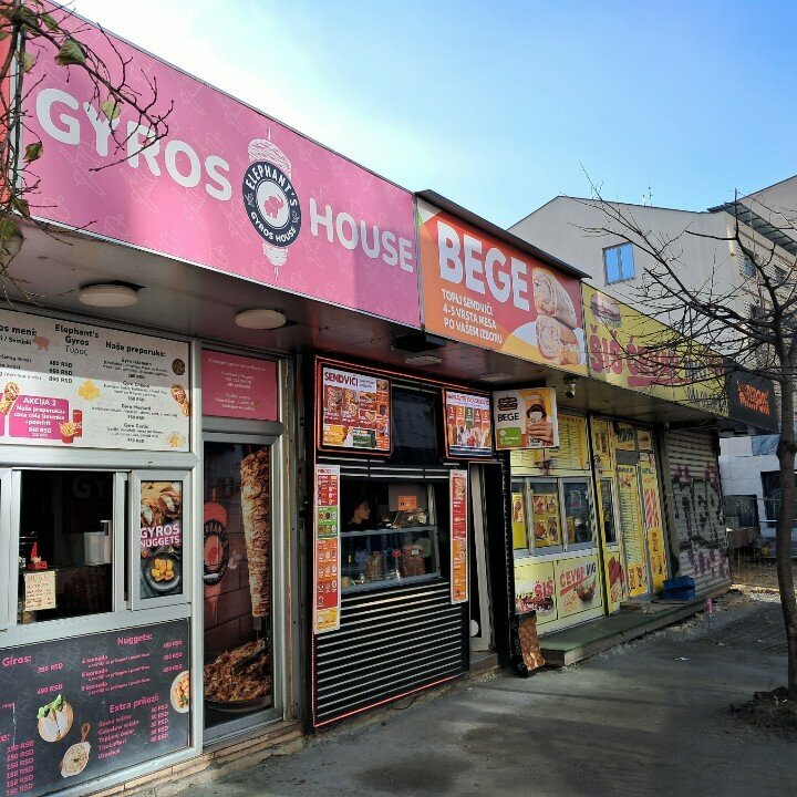 Fast food Bege Street Style Sandwich, Belgrad, foto