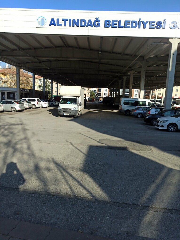 Pazarlar ve çarşılar Altındağ Belediyesi Güneşevler Semt Pazarı, Ankara, foto