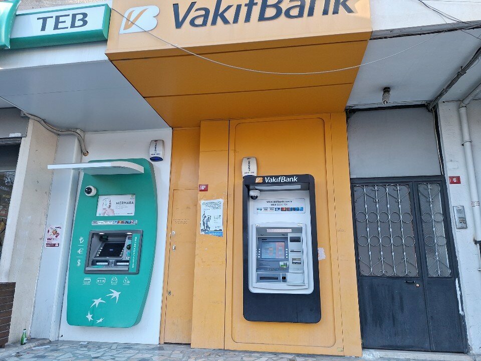 ATM'ler Vakıfbank ATM, İstanbul, foto