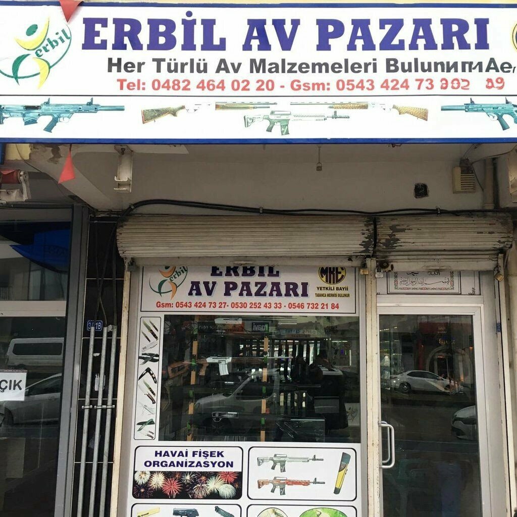 Silah ve koruma ürünleri Erbil AV PAZARi, Midyat, foto