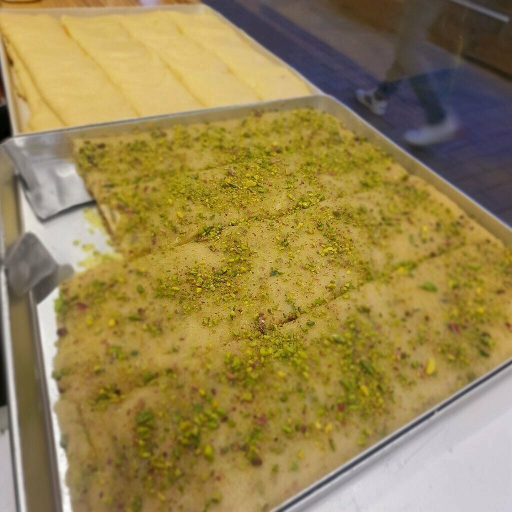 Pasta, şekerleme ve tatlı Peynirli İrmik Helvası^P! H^, Mersin, foto