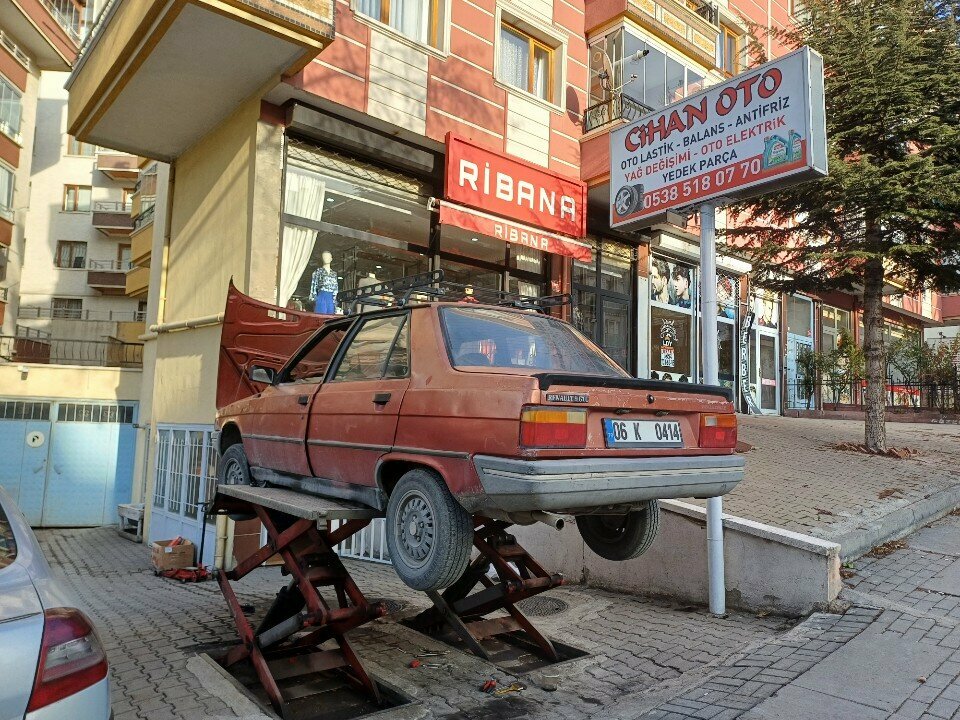 Oto lastik tamiri Cihan Oto, Ankara, foto