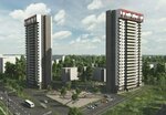 Поднебесный (Yaroslavl, Popova Street), konut blokları  Yaroslavl'dan