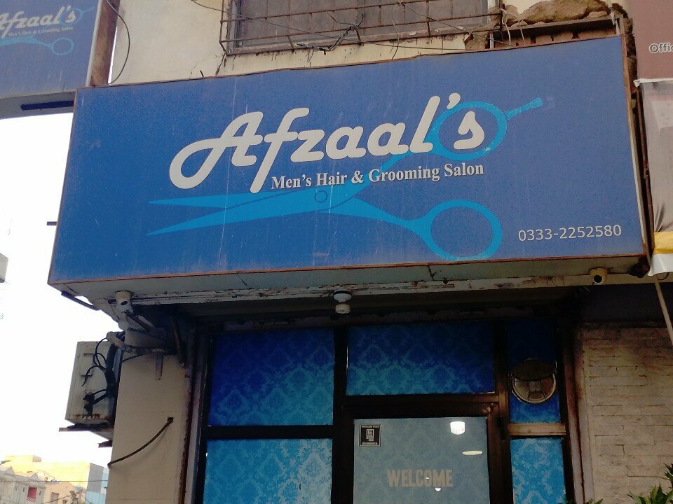 Kuaförler Afzaal's, Karaçi, foto