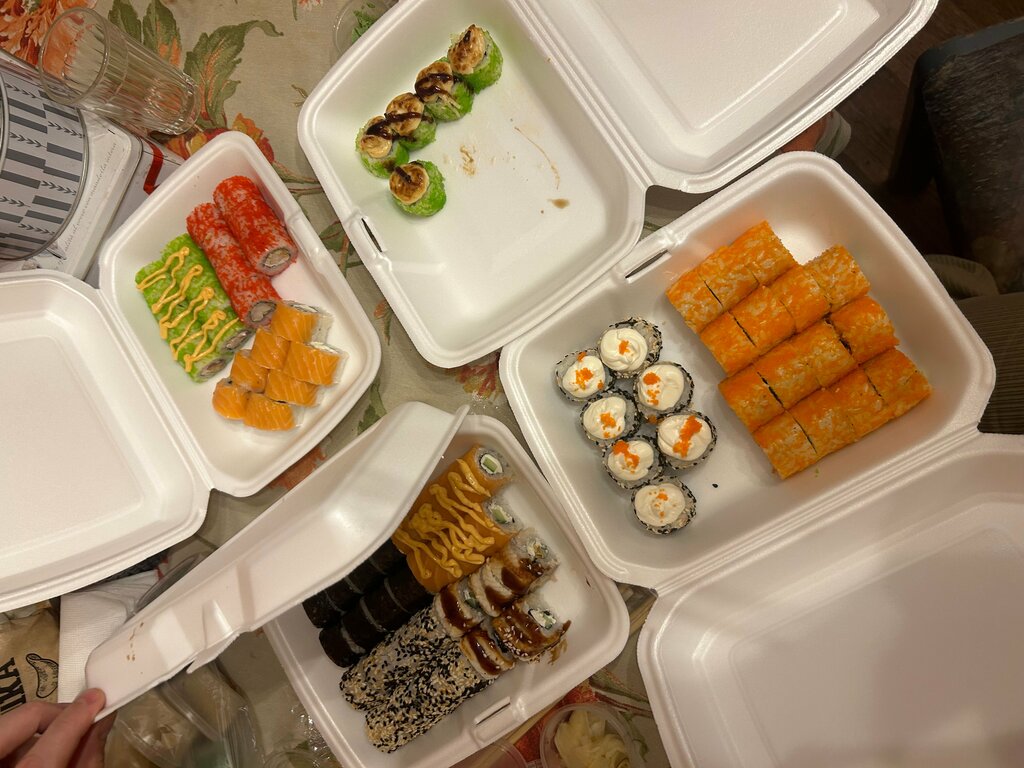 Hazır yemek teslim servisleri Sushi Set, Moskova, foto