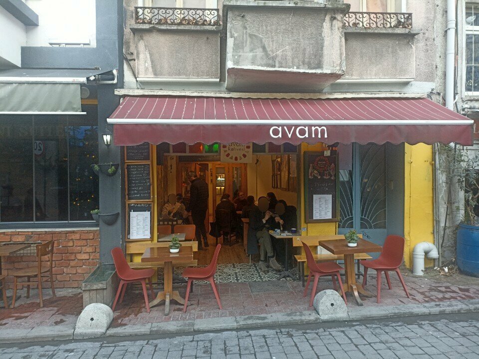Kafe Avam Kahvesi, İstanbul, foto