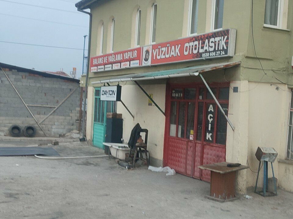 Oto lastik tamiri Yüzüak, Konya, foto