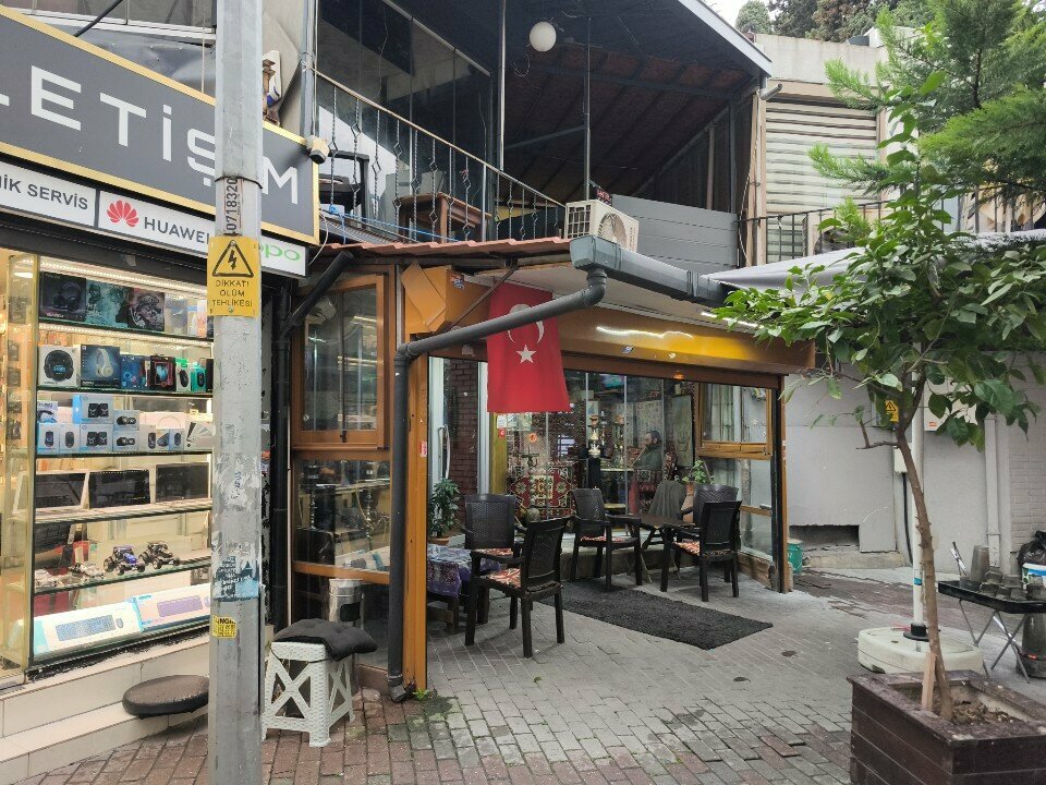 Nargile kafeler Antik Cafe, İstanbul, foto