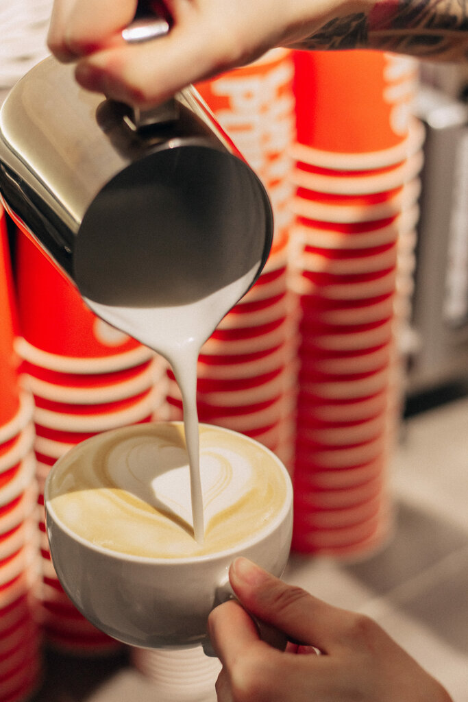 Kahve dükkanları Coffee Point, Moskova, foto