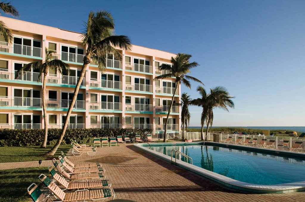 Resort oteller, tesisler Club Wyndham Sea Gardens, Pompano Beach, foto