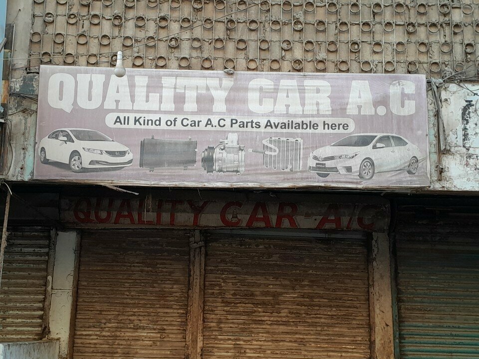 Otomobil yedek parçaları Quality car ac, Karaçi, foto
