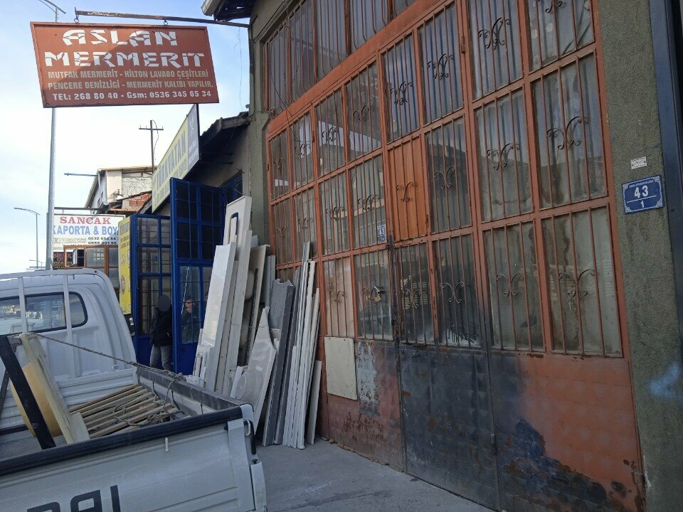 Taş işleme ekipmanları Aslan Mermer, Ankara, foto