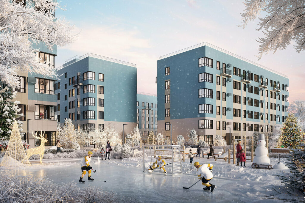 Konut blokları Атмосфера. Квартал у озера, Novy Urengoy, foto