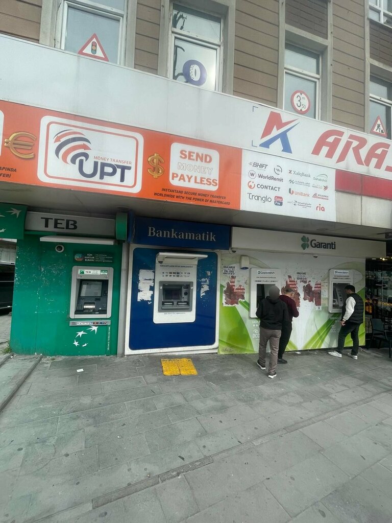 ATM'ler Türk Ekonomi Bankası, İstanbul, foto