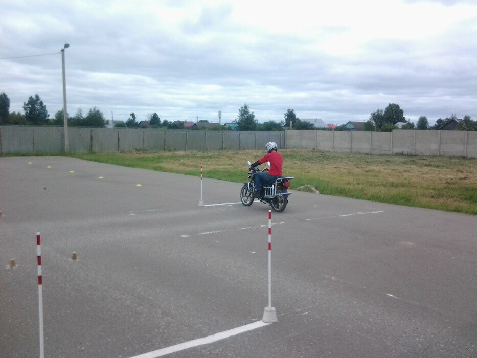 Ehliyet sınav alanı Площадка для вождения, Mariy El Cumhuriyeti, foto