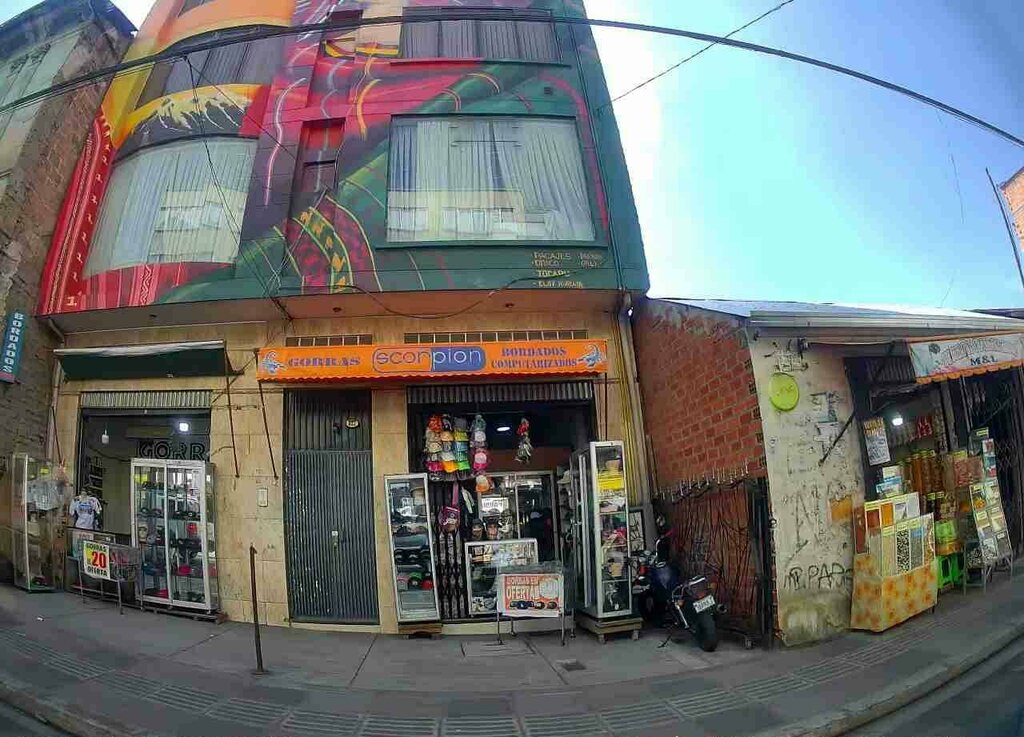 Giyim mağazası Scorpion, La Paz, foto