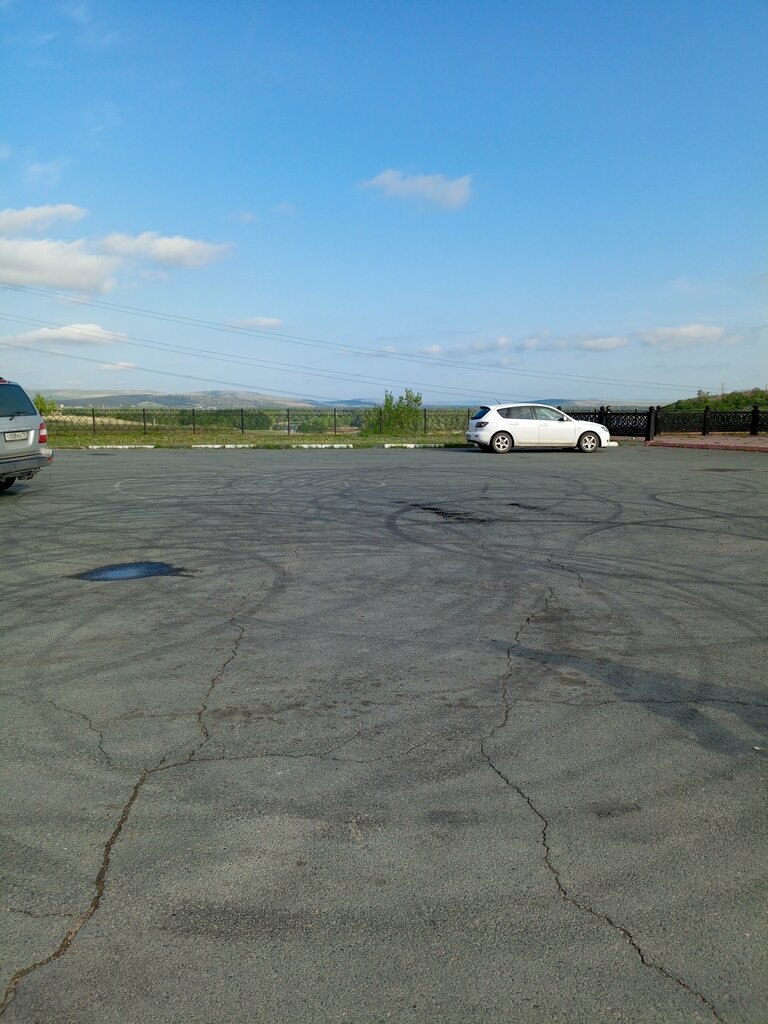 Helikopter pisti вертолётная площадка Братcкий моcт, Krasnoyarski krayı, foto