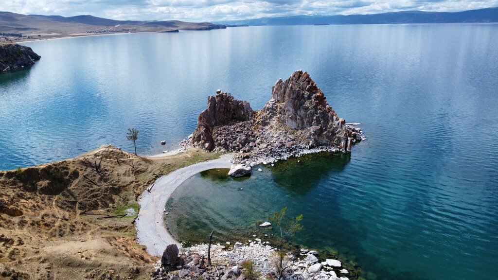 Turistik yerler Мыс Богатырь, İrkutskaya oblastı, foto