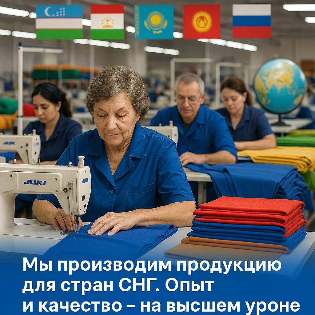 Üniforma üreticileri TextileLink Group, Taşkent, foto