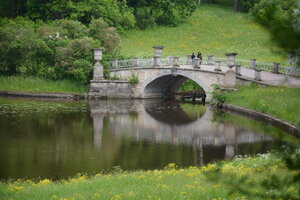Висконтиев мост (St. Petersburg, Pushkinsky District, Pavlovsk, Viskontiyev most), turistik yerler  Pavlovsk'tan