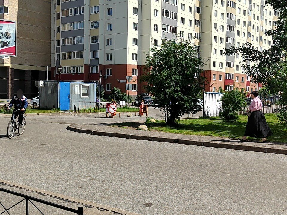 Geçiş noktaları, güvenlik kontrol alanı Пост охраны, Vsevolgsk, foto