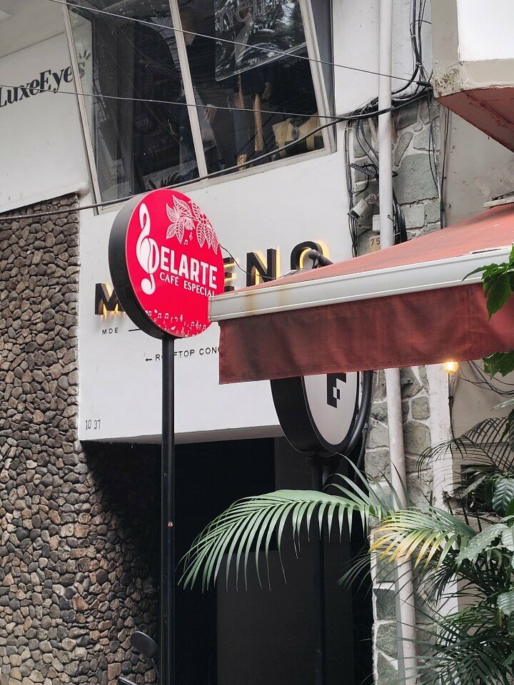 Restoran Delarte Special Coffee Poblado, Medellin, foto