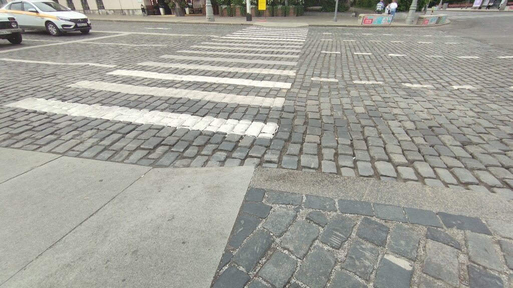 Turistik yerler Брусчатка начала XX века, Moskova, foto