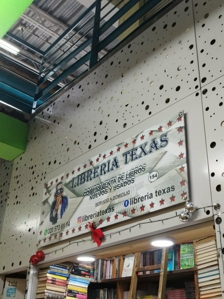Kitap mağazaları Libreria Texas, Medellin, foto