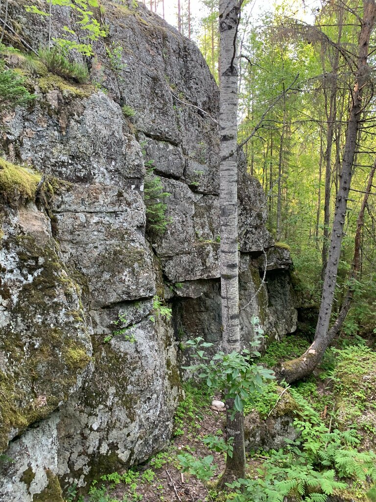 Dağ zirvesi Скальный уступ, Petrozavodsk, foto
