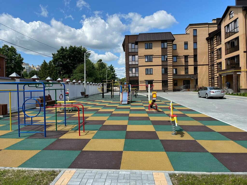 Konut blokları Заречная, Kaluga, foto