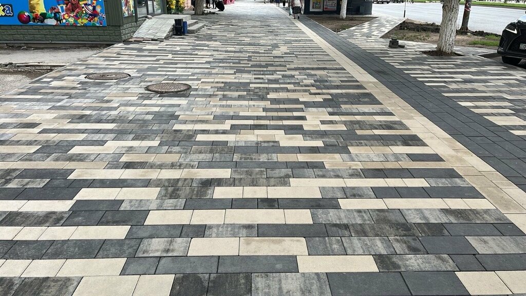 Turistik yerler Arbat Pedestrian zone, Aktöbe, foto