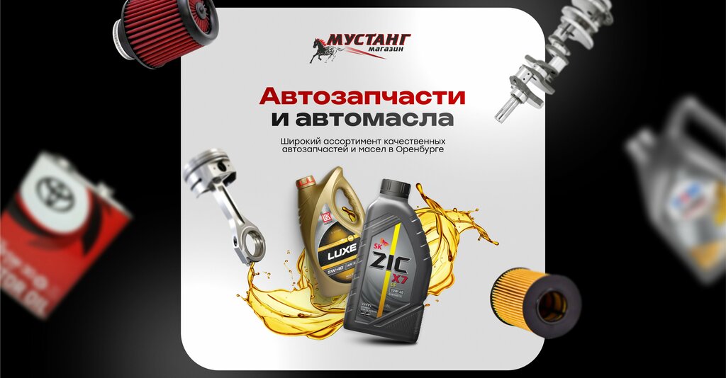 Otomobil yedek parçaları Автошоп Мустанг, Orenburg, foto