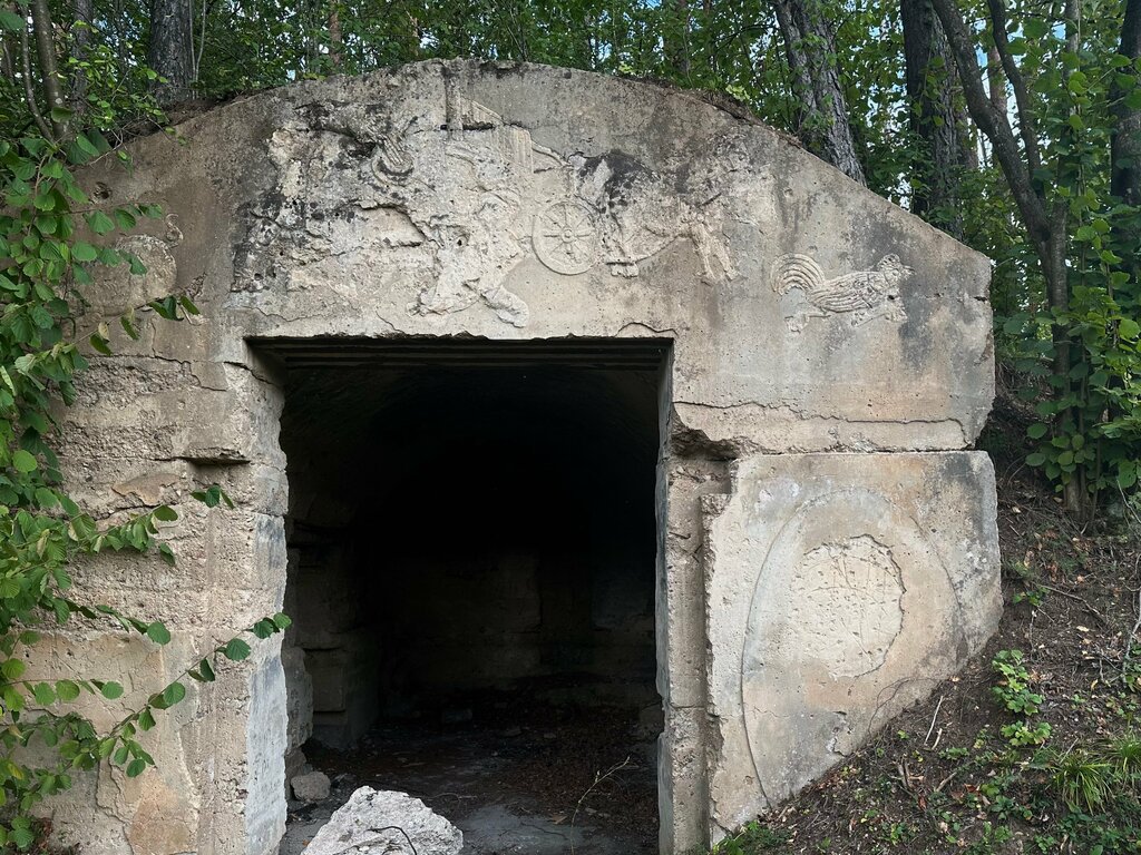 Turistik yerler Немецкий ДОТ времён Первой мировой войны, Grodnenskaya oblastı, foto