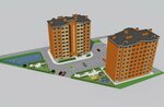 Ул. Луговая (Republic of Adygea, Takhtamukaysky District, posyolok gorodskogo tipa Yablonovskiy, Lugovaya ulitsa), konut blokları  Adıge Cumhuriyeti'nden