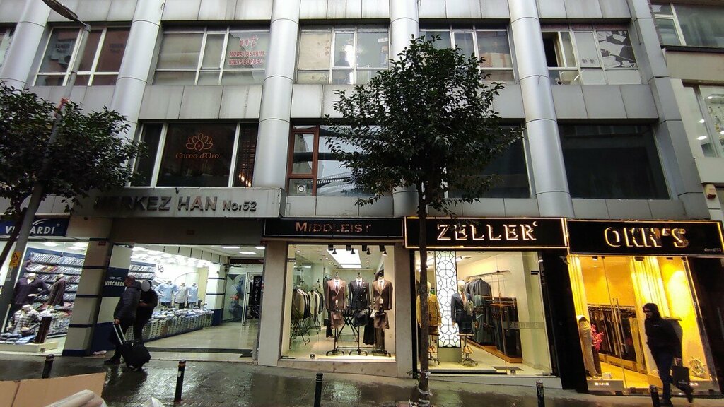 Giyim mağazası Middleist Tekstil, İstanbul, foto