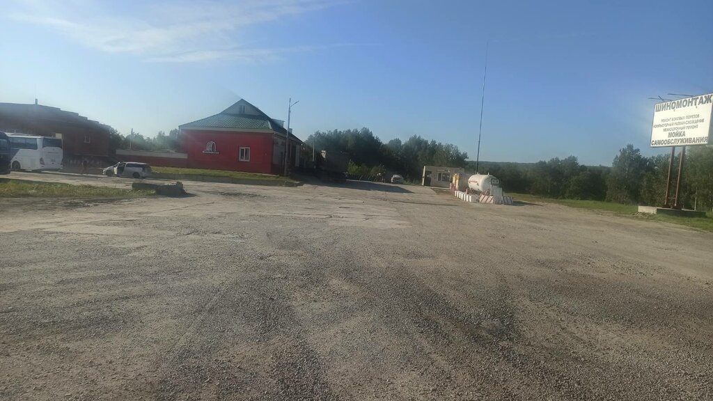 Otogaz dolum istasyonu Терминалнефтегаз, Krasnoyarski krayı, foto