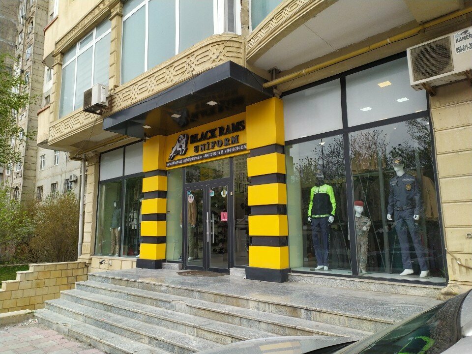 Üniforma üreticileri Black Rams, Bakü, foto